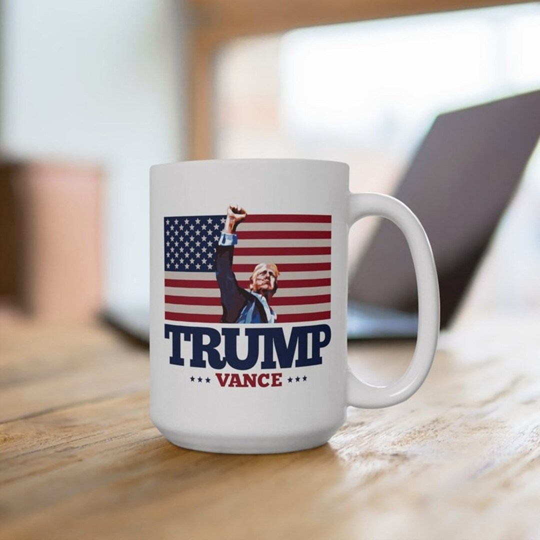 Trump Vance Mug, Vice President JD Vance Mug, Make America Great Again ...