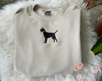 Vintage 90's Labrador Retriever Black Dog Graphic Green Vintage 90's Labrador Retriever Black Dog Graphic Green
