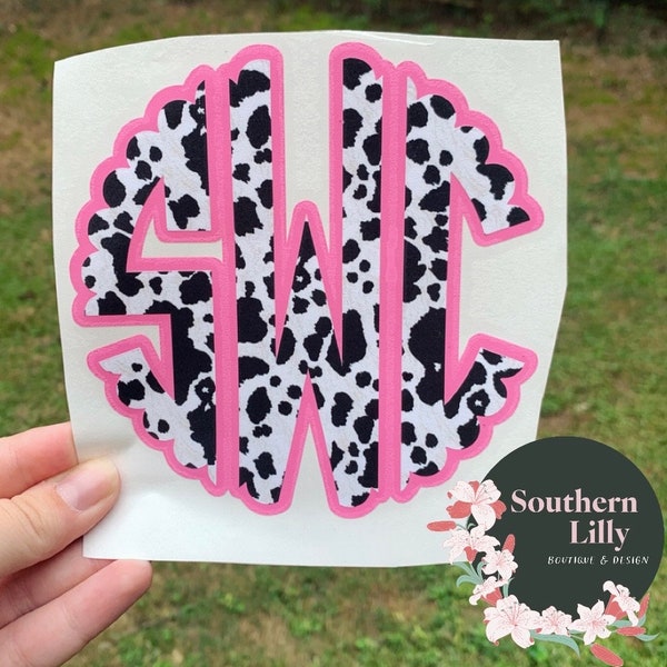 Preppy Car Decal - Etsy