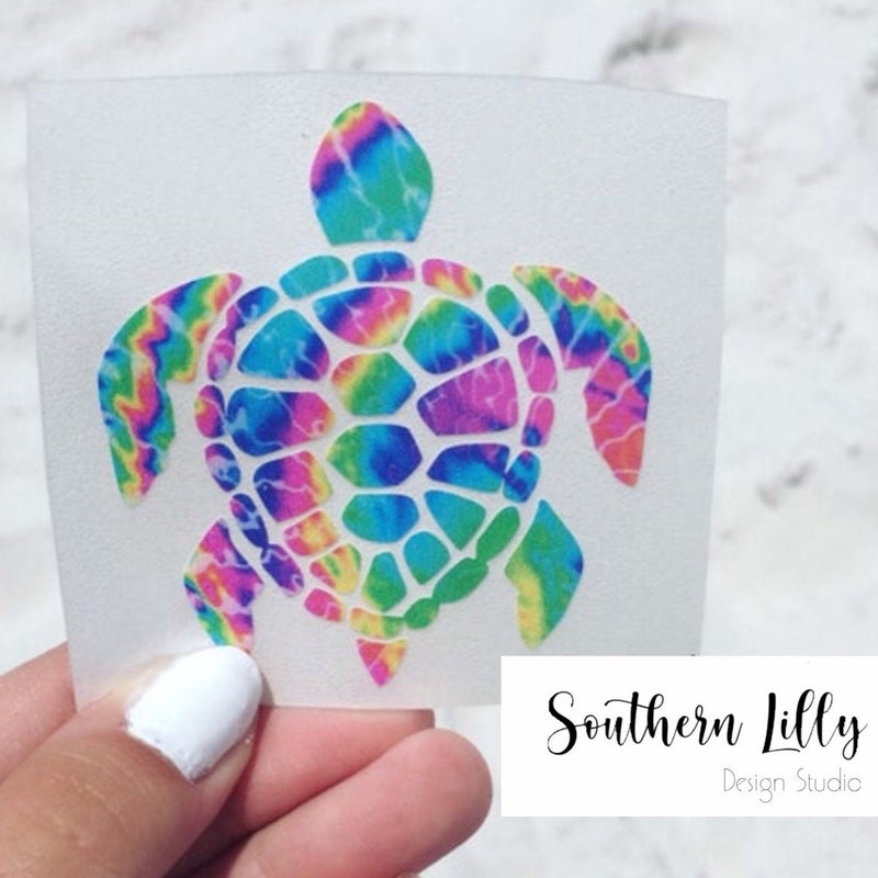 Turtle Decal - Etsy