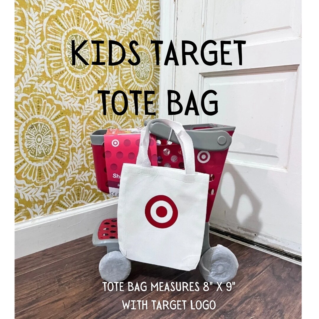 Kids Target Tote Bag - Etsy
