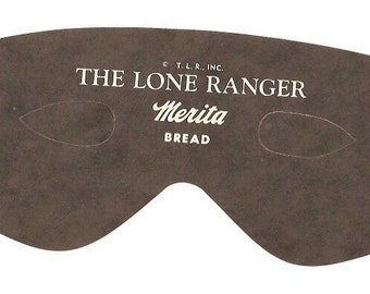 Lone Ranger Mask - Etsy