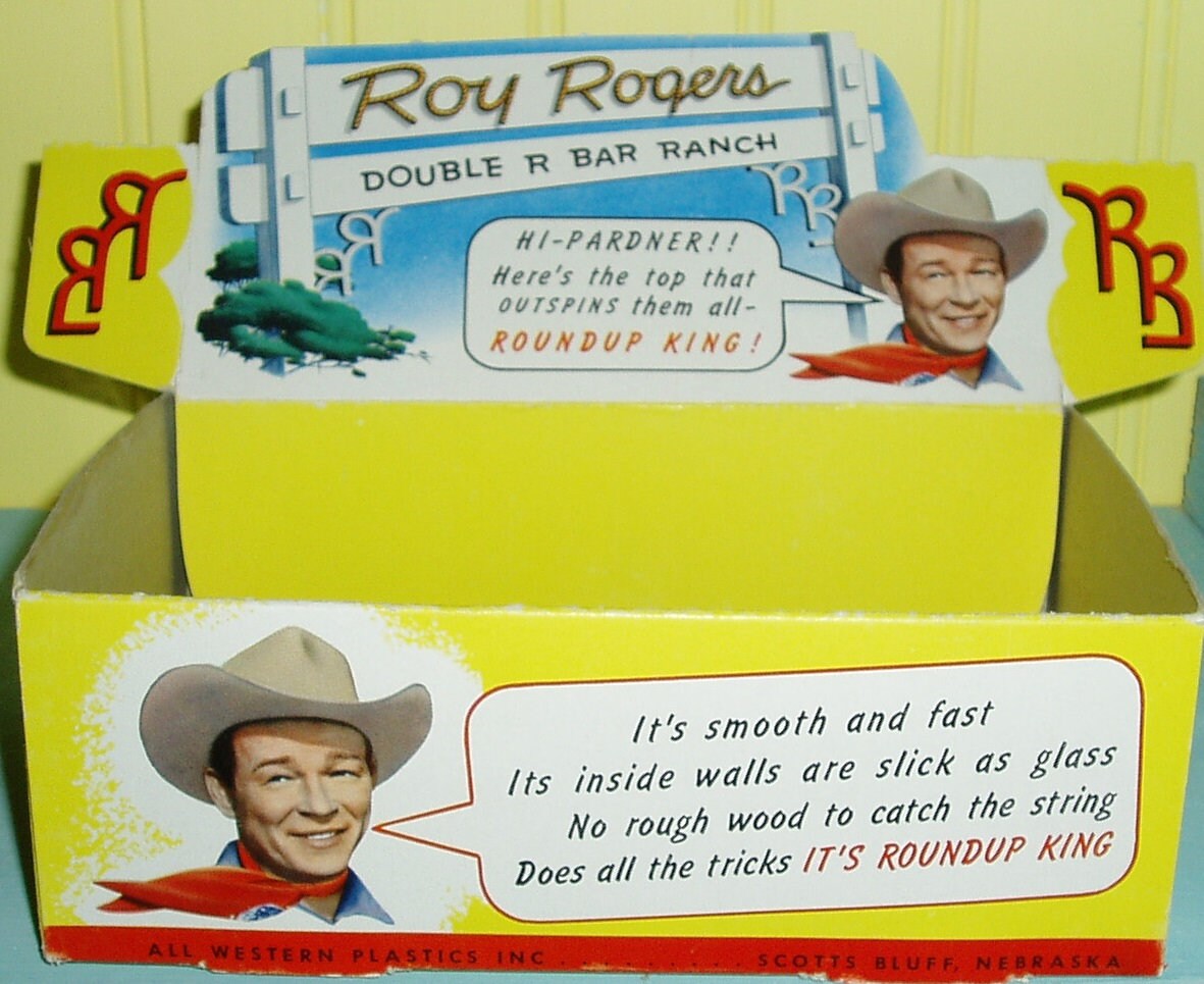 1951 ROY ROGERS Yo-yo Box Roy Rogers King of the Cowboys - Etsy
