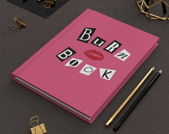 Burn Book Replica BLANK or MOVIE VERSION, 8.5x11, Matte Hardcover - Etsy