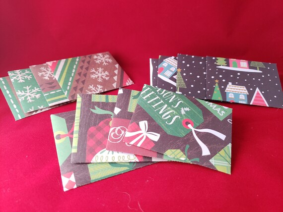 Assorted Mini Christmas Cards / Blank Cards / Christmas | Etsy
