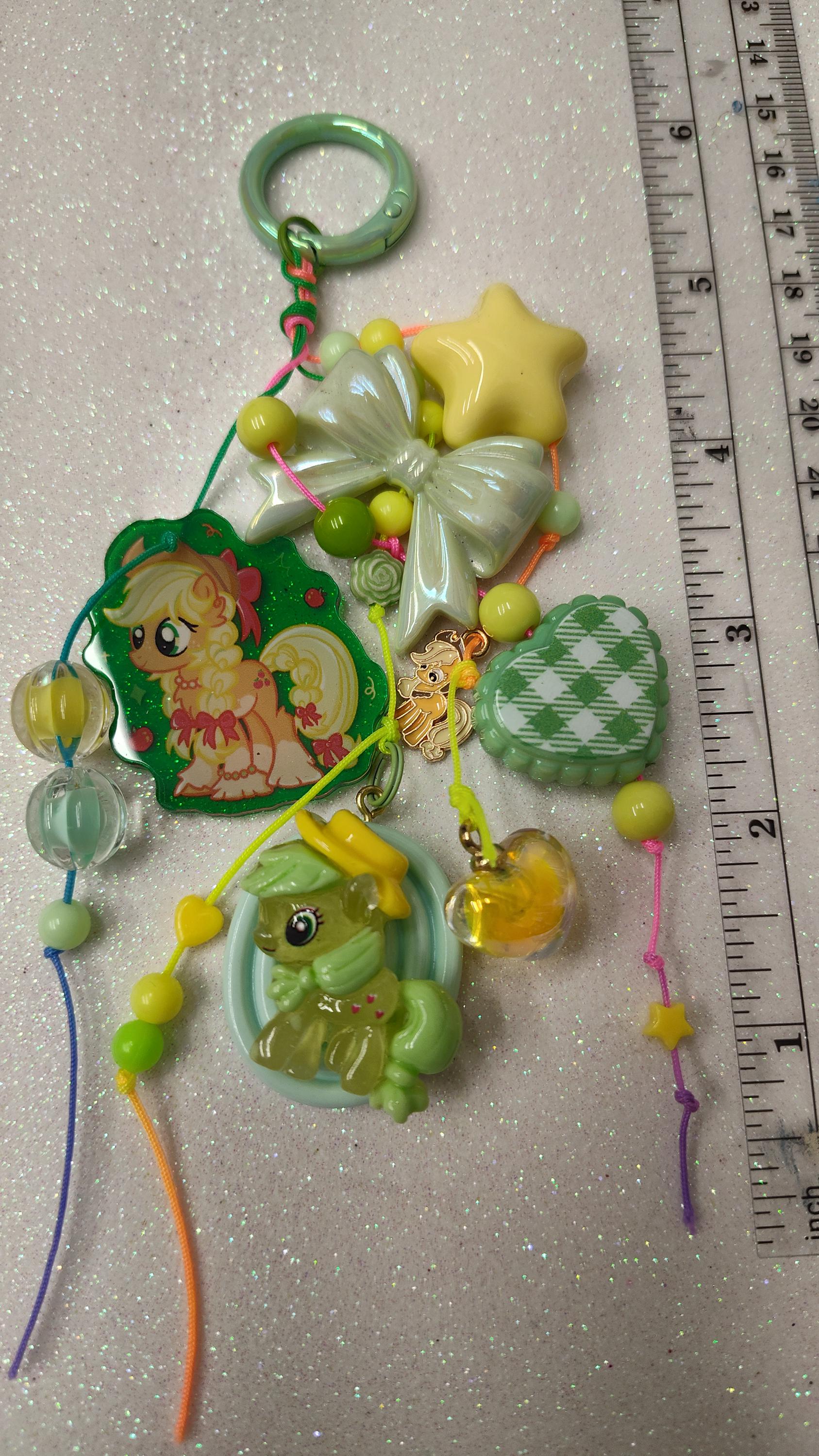 My Little Pony Junk Journal Charm, Keychain or Purse Clip - Etsy