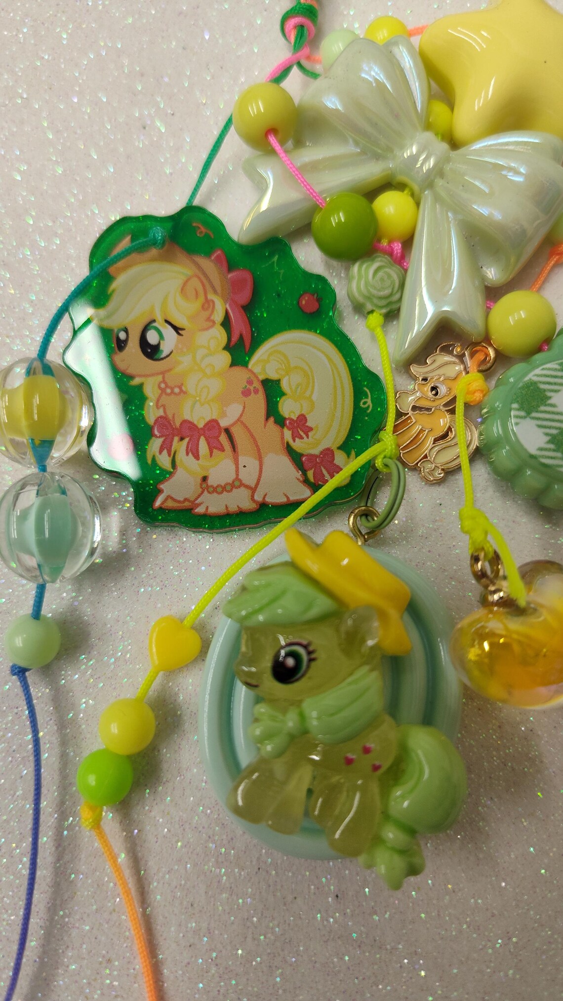 My Little Pony Junk Journal Charm, Keychain or Purse Clip - Etsy
