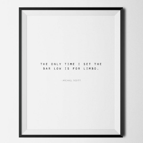 Michael Scott the Office Quote Printable Wall Art This is a - Etsy