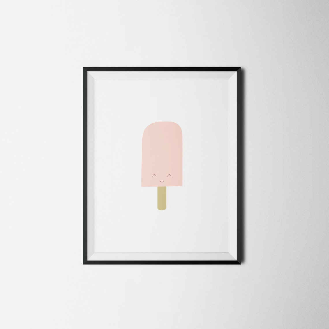 Popsicle Printable Nursery Wall Art Happy Decor Kids Room - Etsy