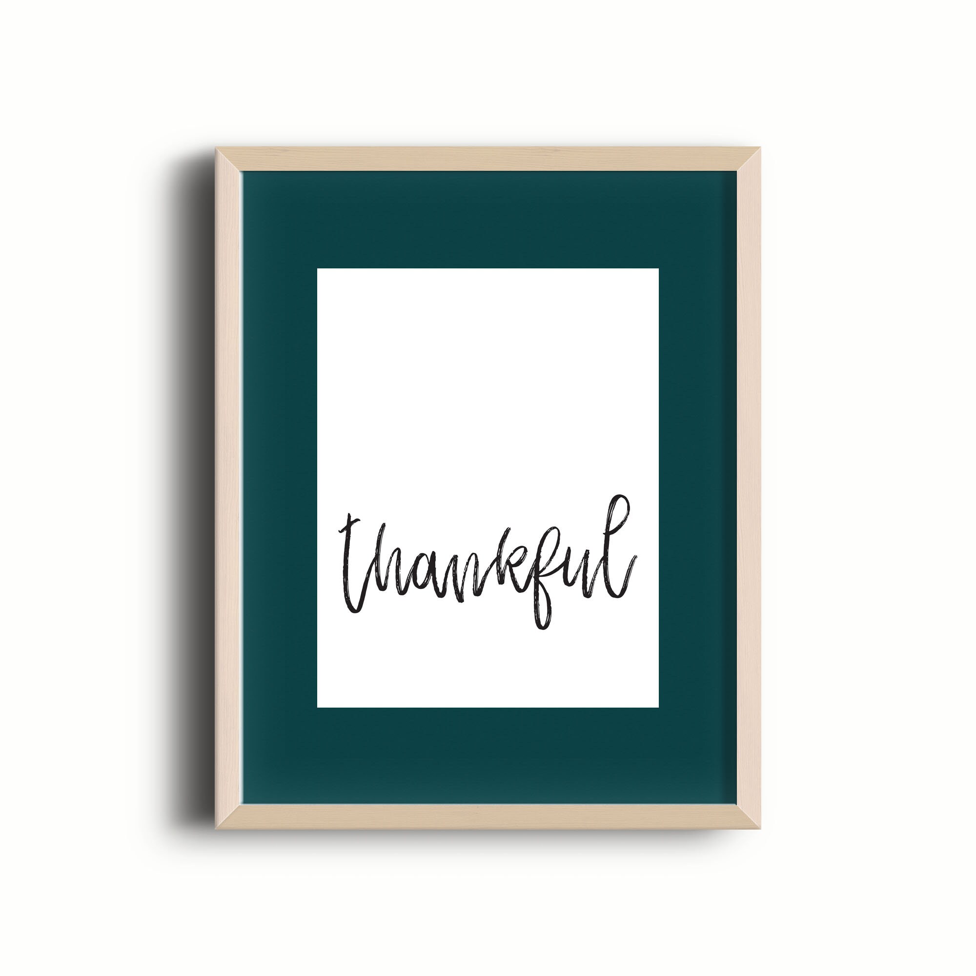 Instant Download Thankful Printable Fall Printable Autumn | Etsy