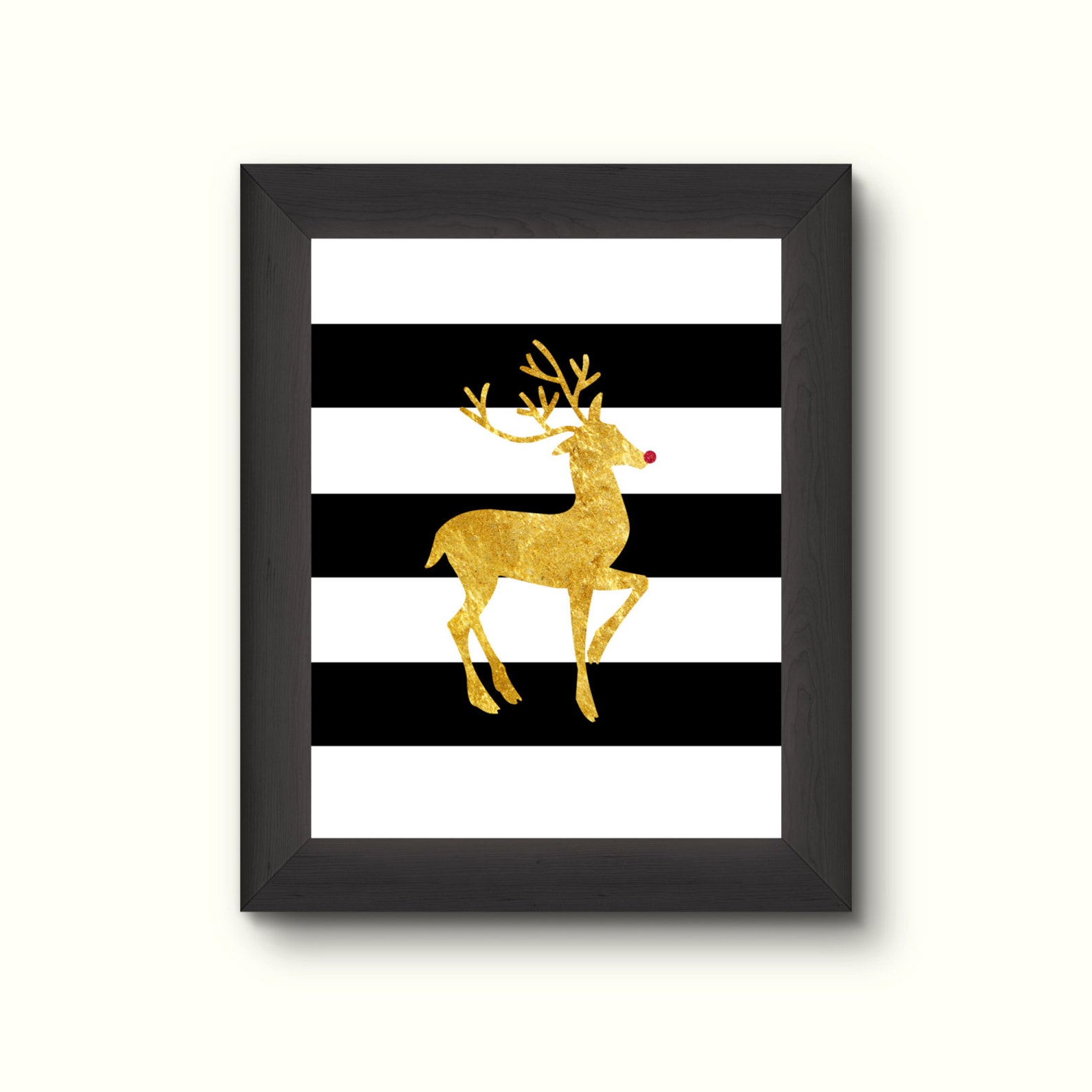 Rudolph Digital Print, Rudolph the Red-nosed Reindeer, Reindeer Digital ...
