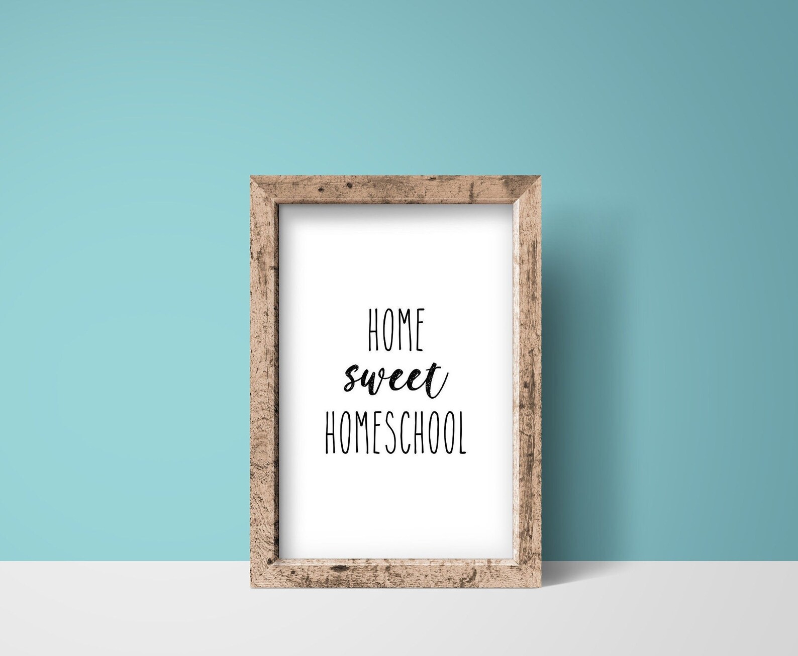Homeschool Decor, Home Sweet Homeschool, Home School Wall Art ...