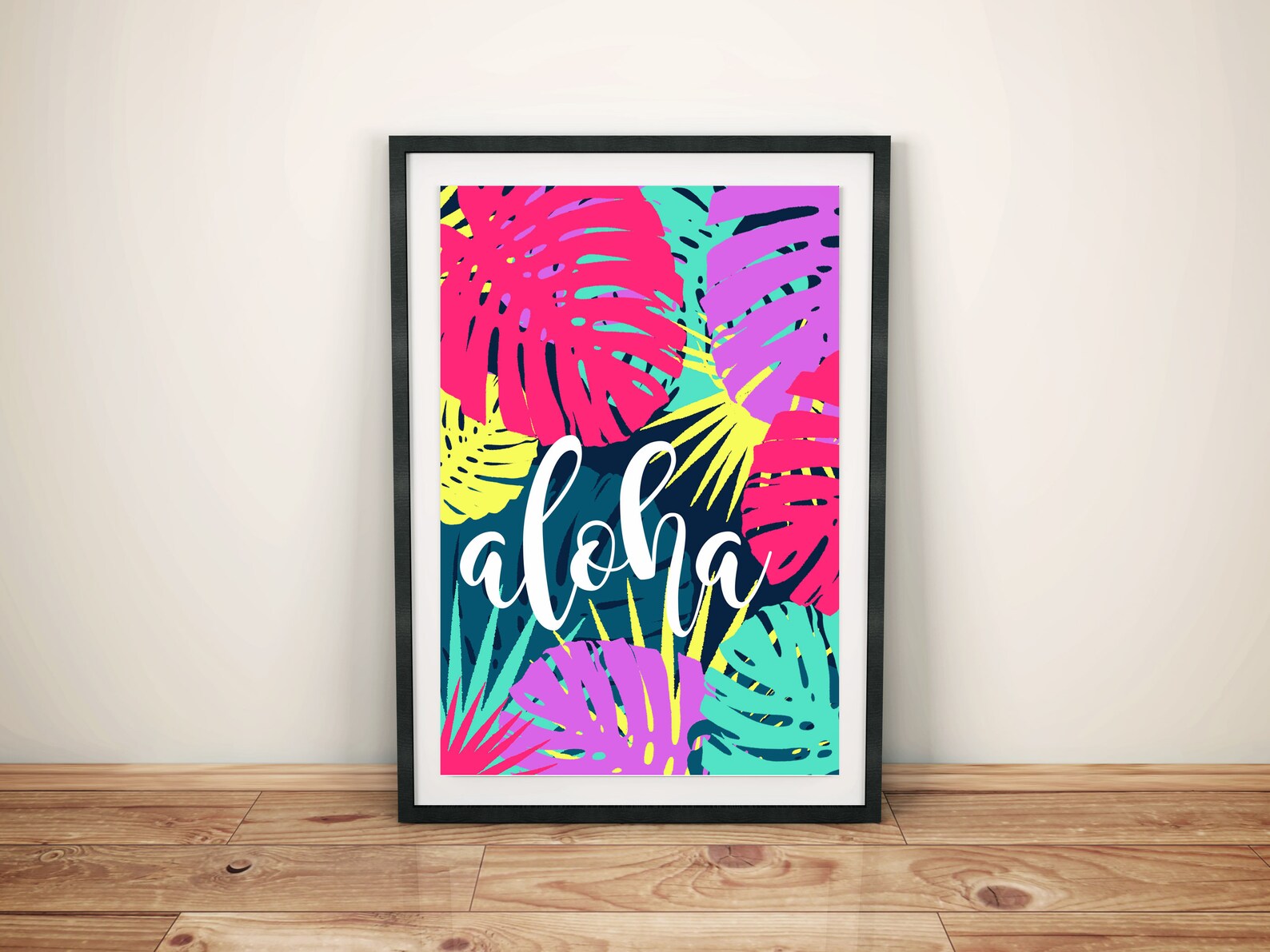 Tropical Aloha Print Tropical Art Aloha Print Hawaii Print - Etsy