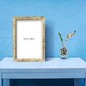 The Office TV Show Print, Spin Move, Dwight Schrute Quote, the Office ...