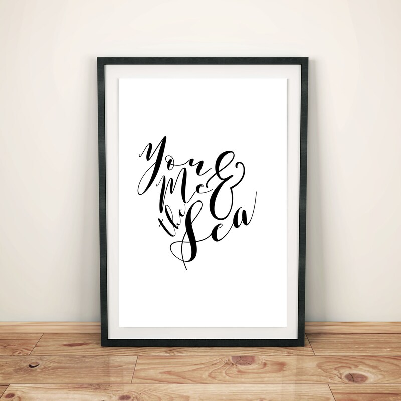 You Me and the Sea - Etsy