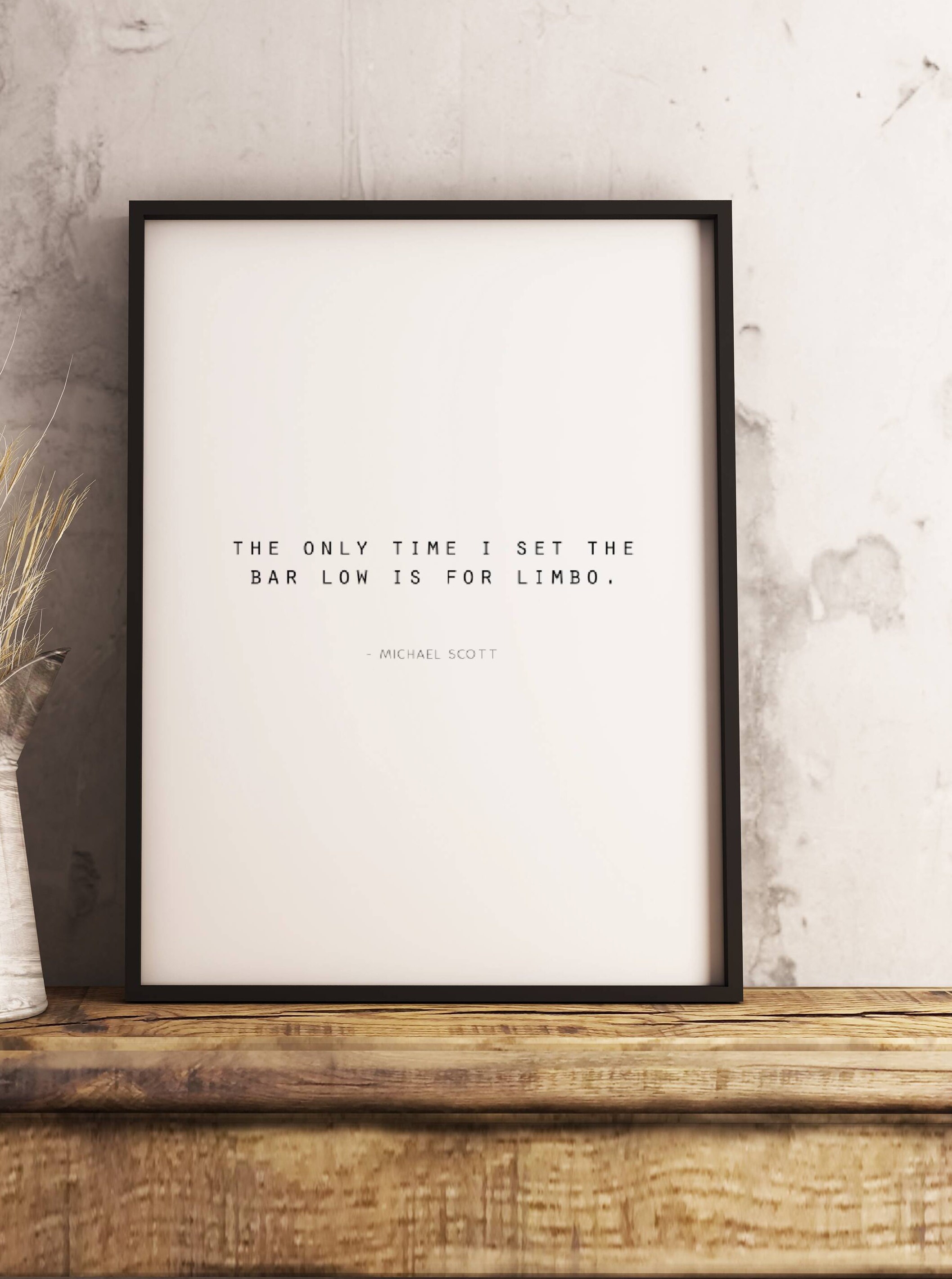 The Only Time I Set the Bar Low is for Limbo, the Office TV Show ...