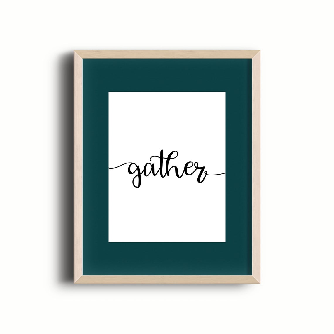 Gather Printable, Instant Download, Fall Decor, Thanksgiving Print ...