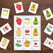 Fruit Valentines Cards, Classroom Valentine, Printable Valentines for ...