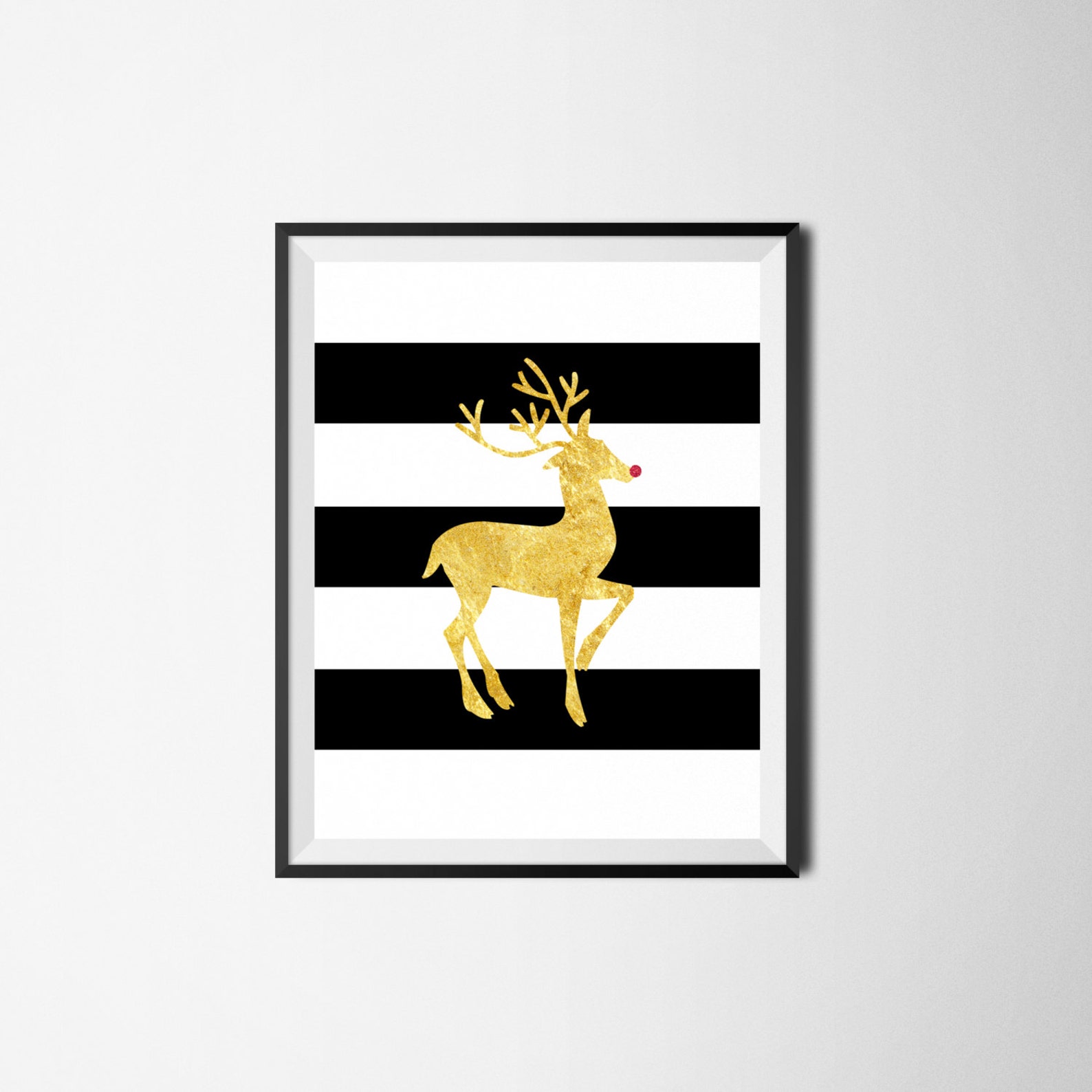 Rudolph Digital Print Rudolph the Red-nosed Reindeer - Etsy