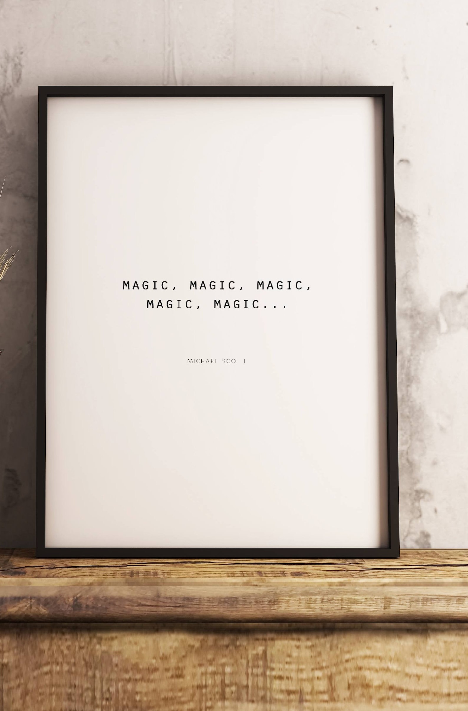 The Office TV Show Printable, Magic Magic Magic Magic, Office Wall Art ...