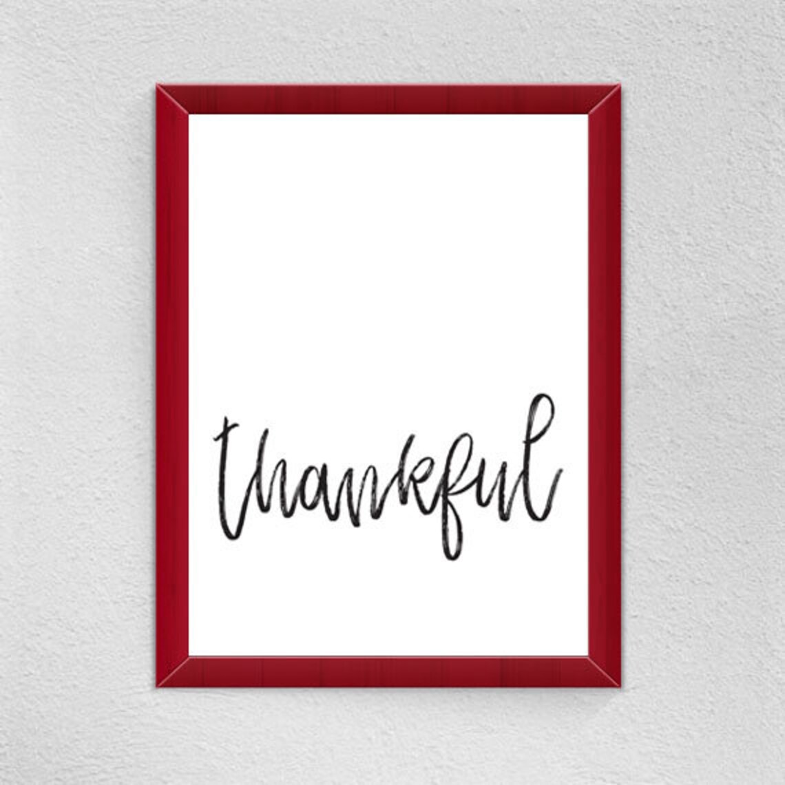 Instant Download Thankful Printable Fall Printable Autumn - Etsy