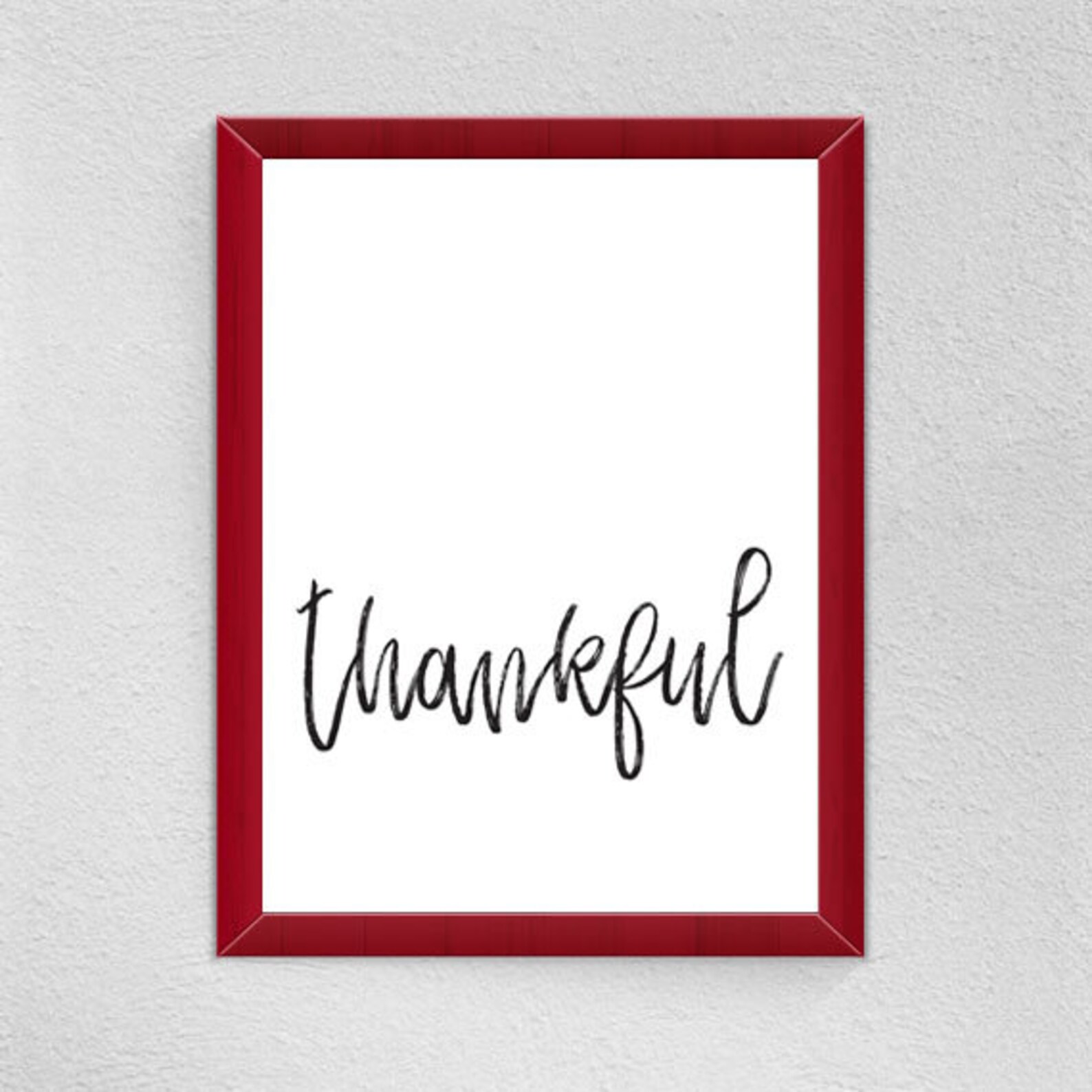 Instant Download, Thankful Printable, Fall Printable, Autumn Print ...