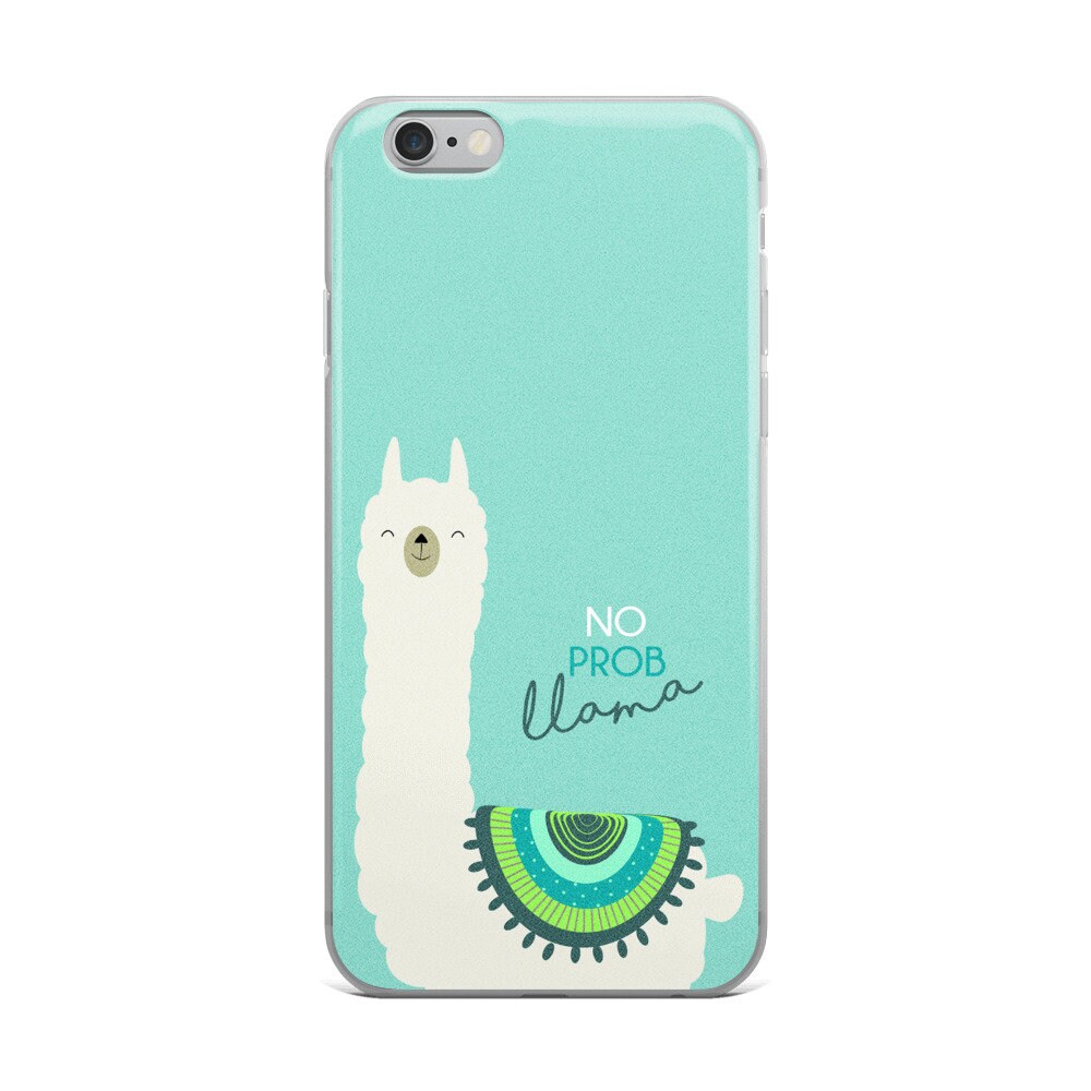 IPhone Case No Prob Llama Llama Phone Case Alpaca Funny | Etsy