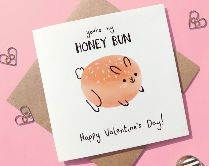 Bread Pun Valentine Card, Pun Love Card, Cute Card for Partner ...