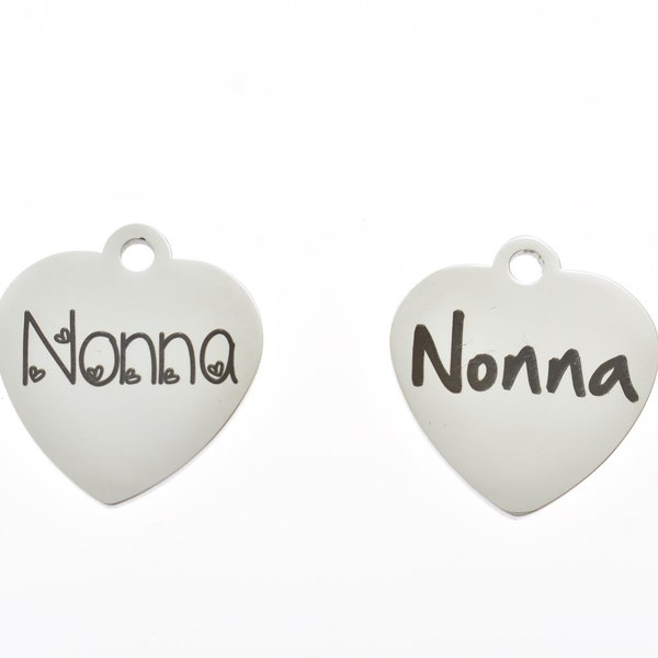 Word Charms - Etsy