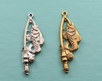 Fishing Charms | Etsy