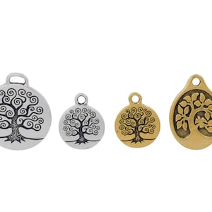 Tierracast Family Tree Charms. Tree of Life Charms. Bulk Charms. Tierra ...
