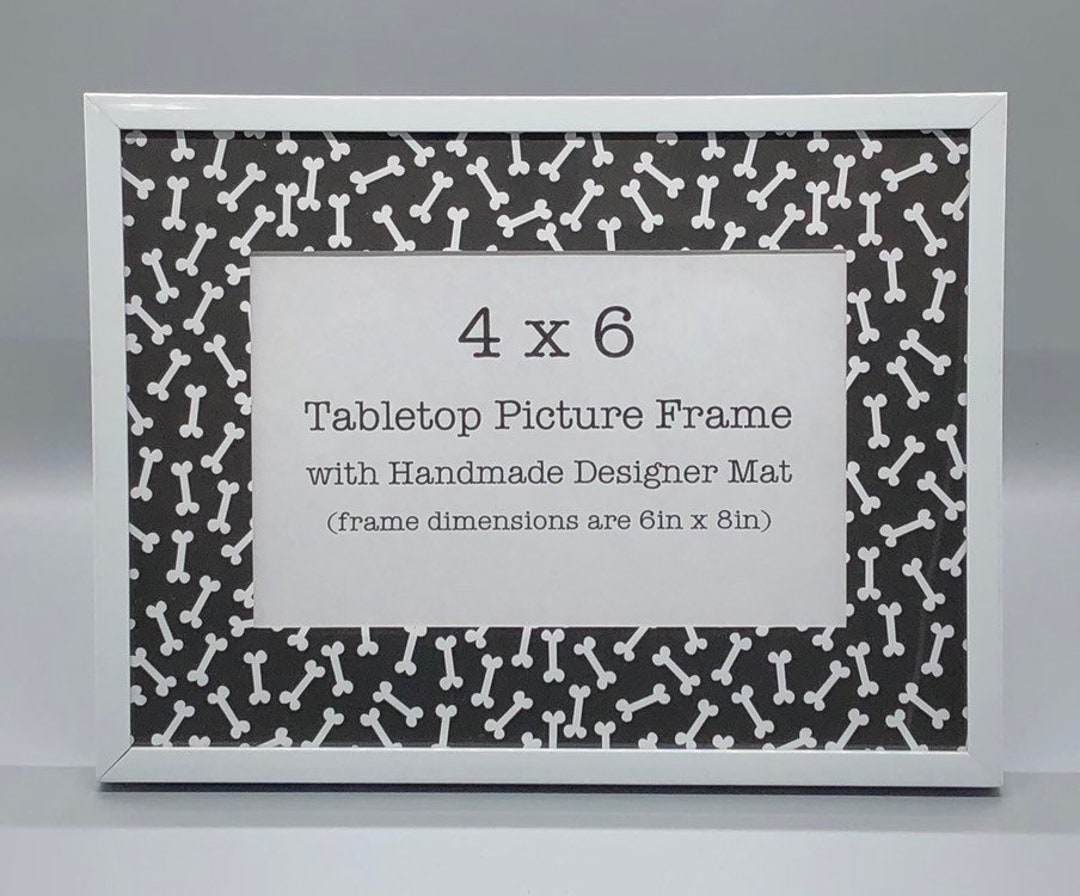 Dog Bones Designer Photo Frame - Cubicle Decorations, Office Decor ...