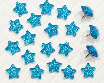 Glitter Push Pins | Etsy