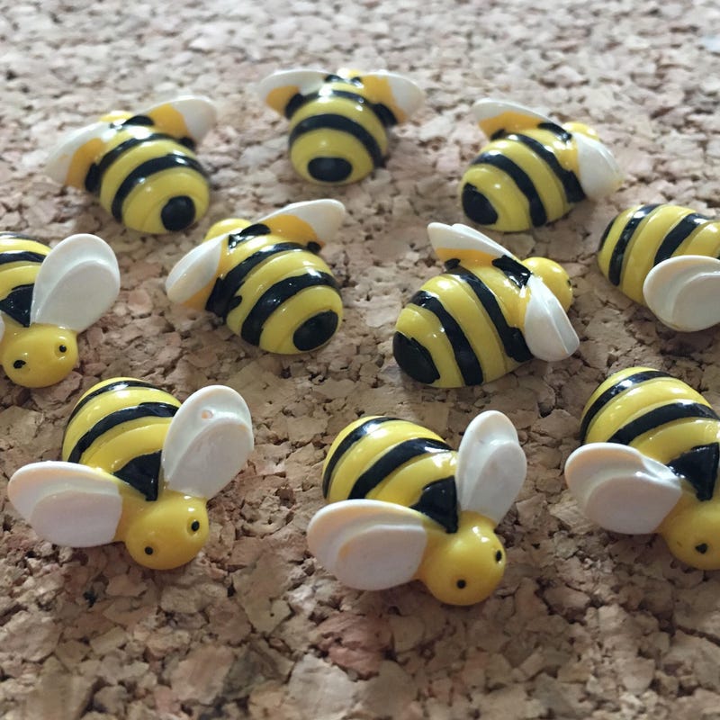 Bee Pins - Etsy