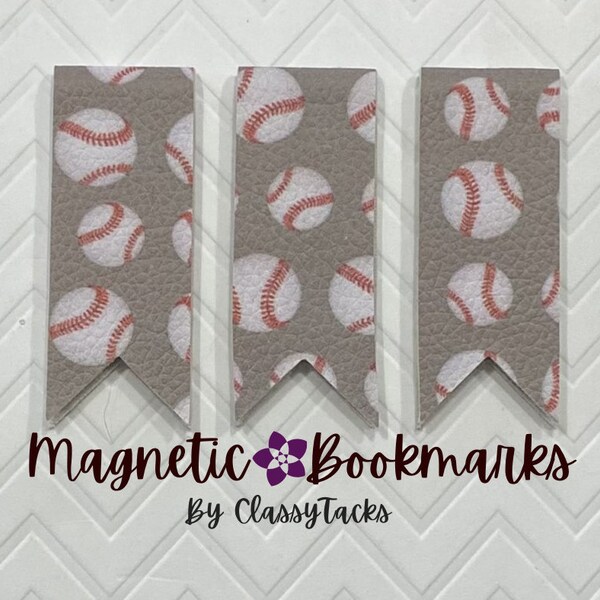 Baseball Bookmark - Etsy