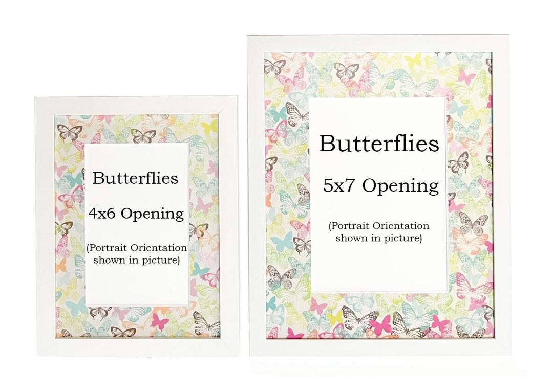 Butterfly Designer Photo Frame - Cubicle Decorations, Office Decor ...
