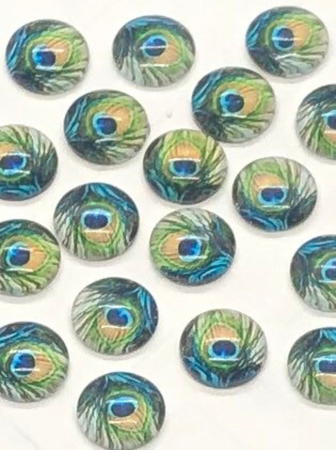 Peacock Thumbtacks 25pcs Push Pins Gift Beautiful Birds | Etsy