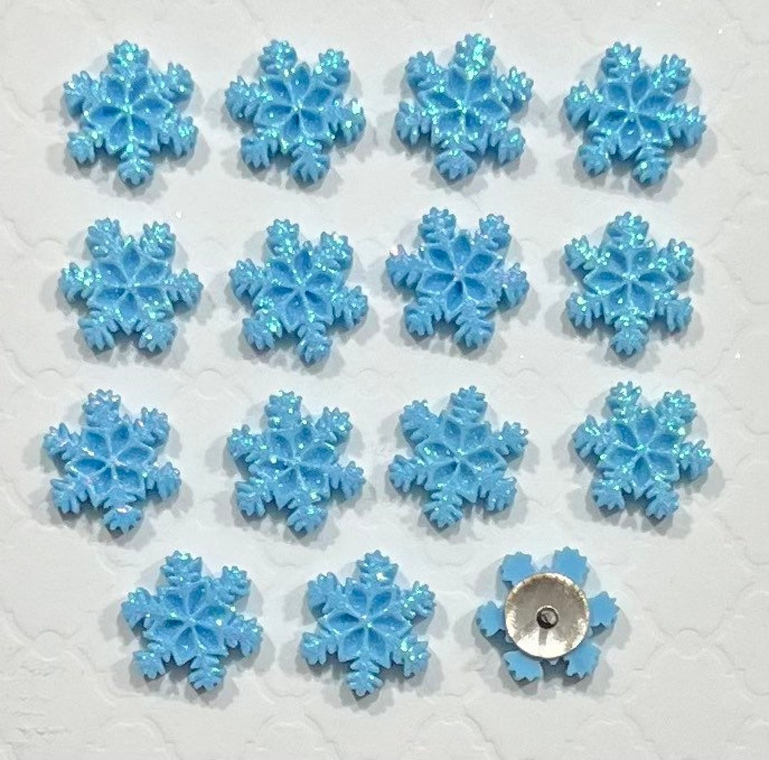 Snowflake Push Pins Set - Frozen, Dorm Decor, Hostess Gift, Weddings ...