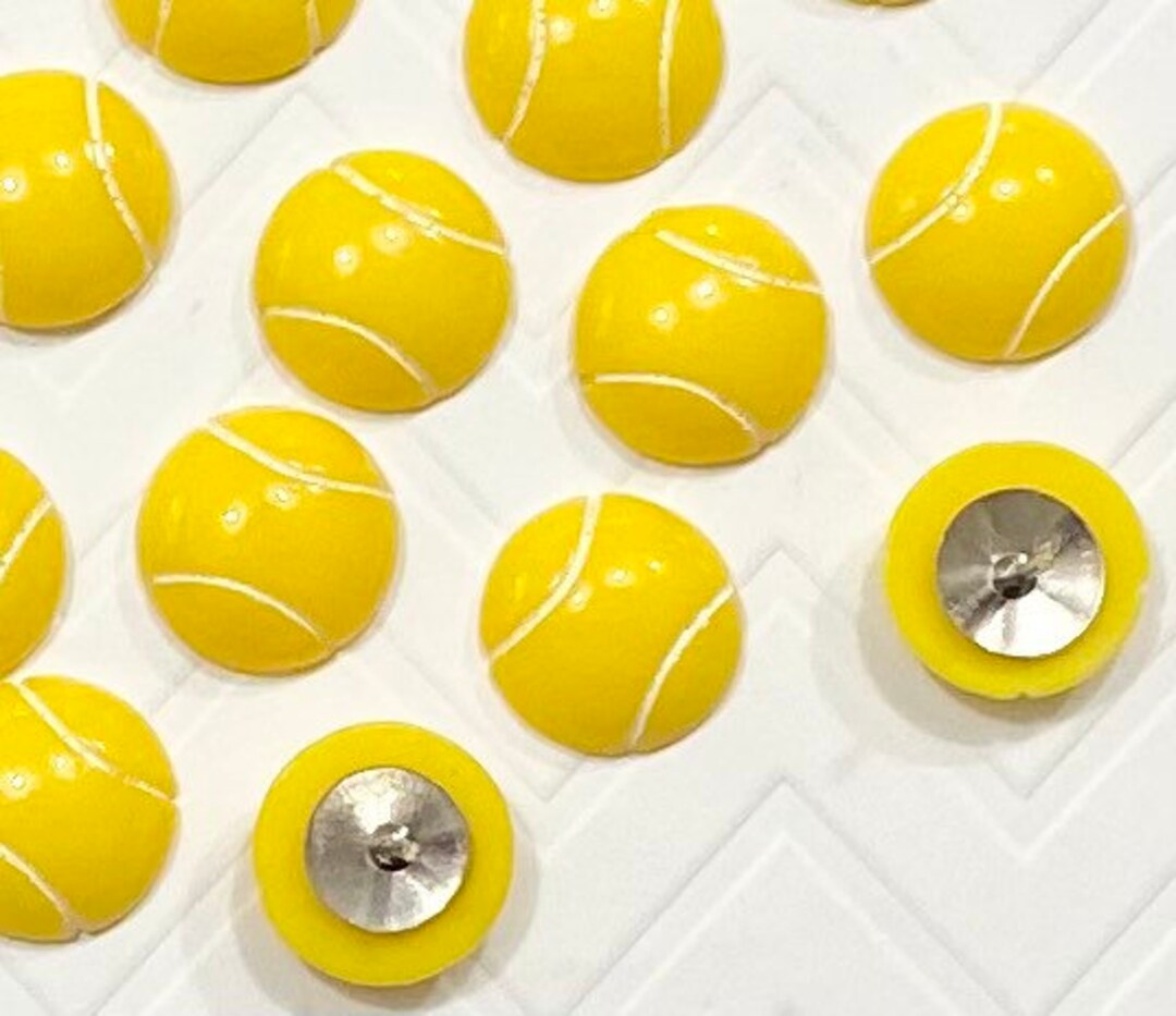 Tennis Ball Push Pins, 20pcs - Dorm Decor, Hostess Gift, Weddings ...