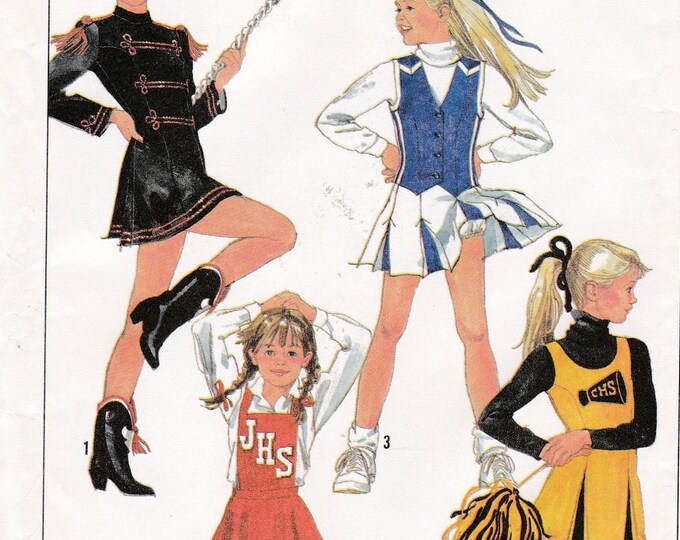 Girls' Cheerleader and Majorette Uniform or Costumes Size 7 Breast 26 ...