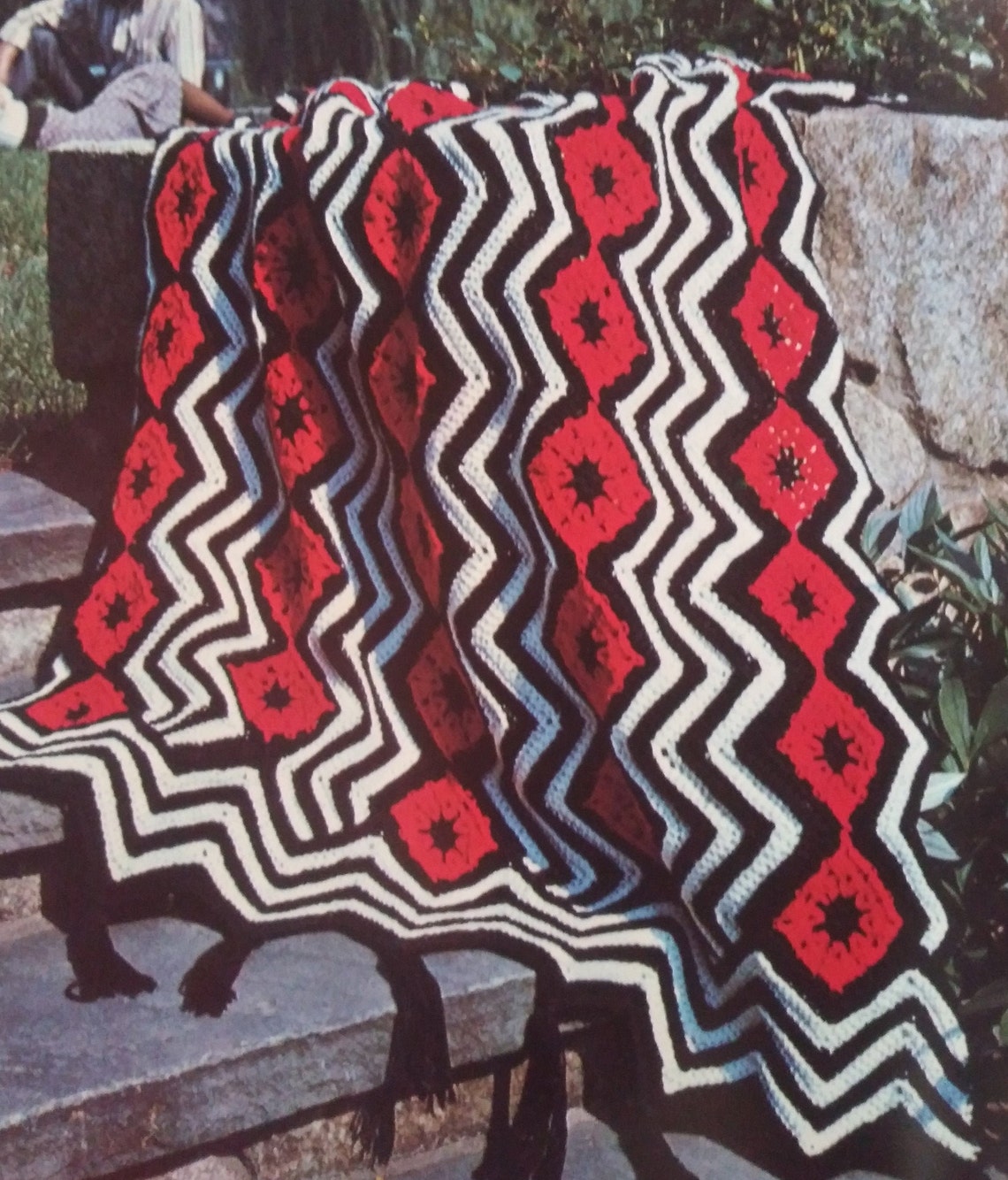 Afghan Patterns 11 Different Designs for Knitting and Crochet | Etsy