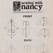 Coat, Jacket and Vest Patterns Sizes Small 8-10 to Xlarge 20-22 ...