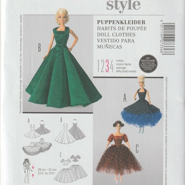 Doll Ball Gown - Etsy