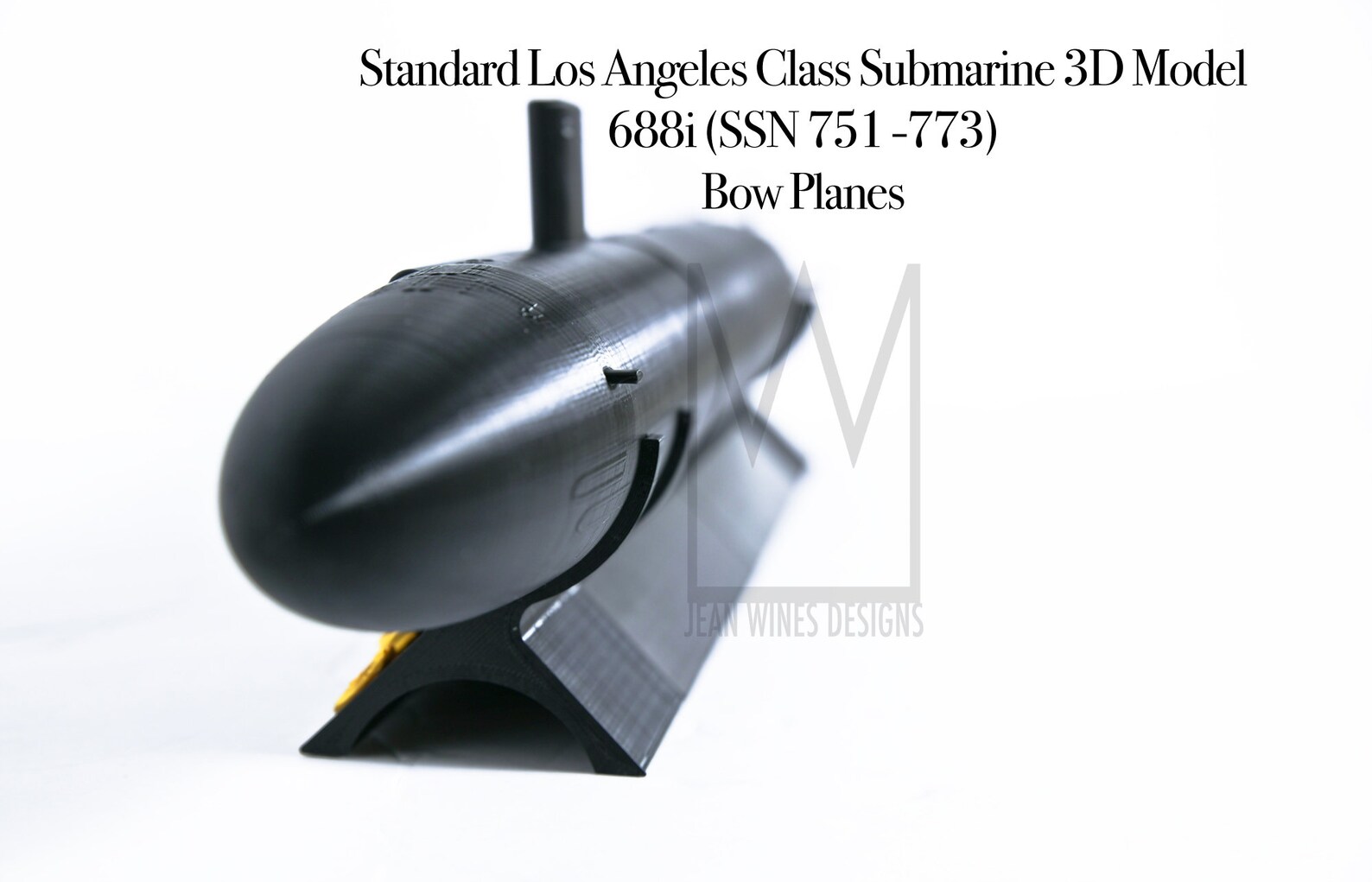 Los Angeles Class Submarine | 3D Printed Model | LA Class | Navy ...