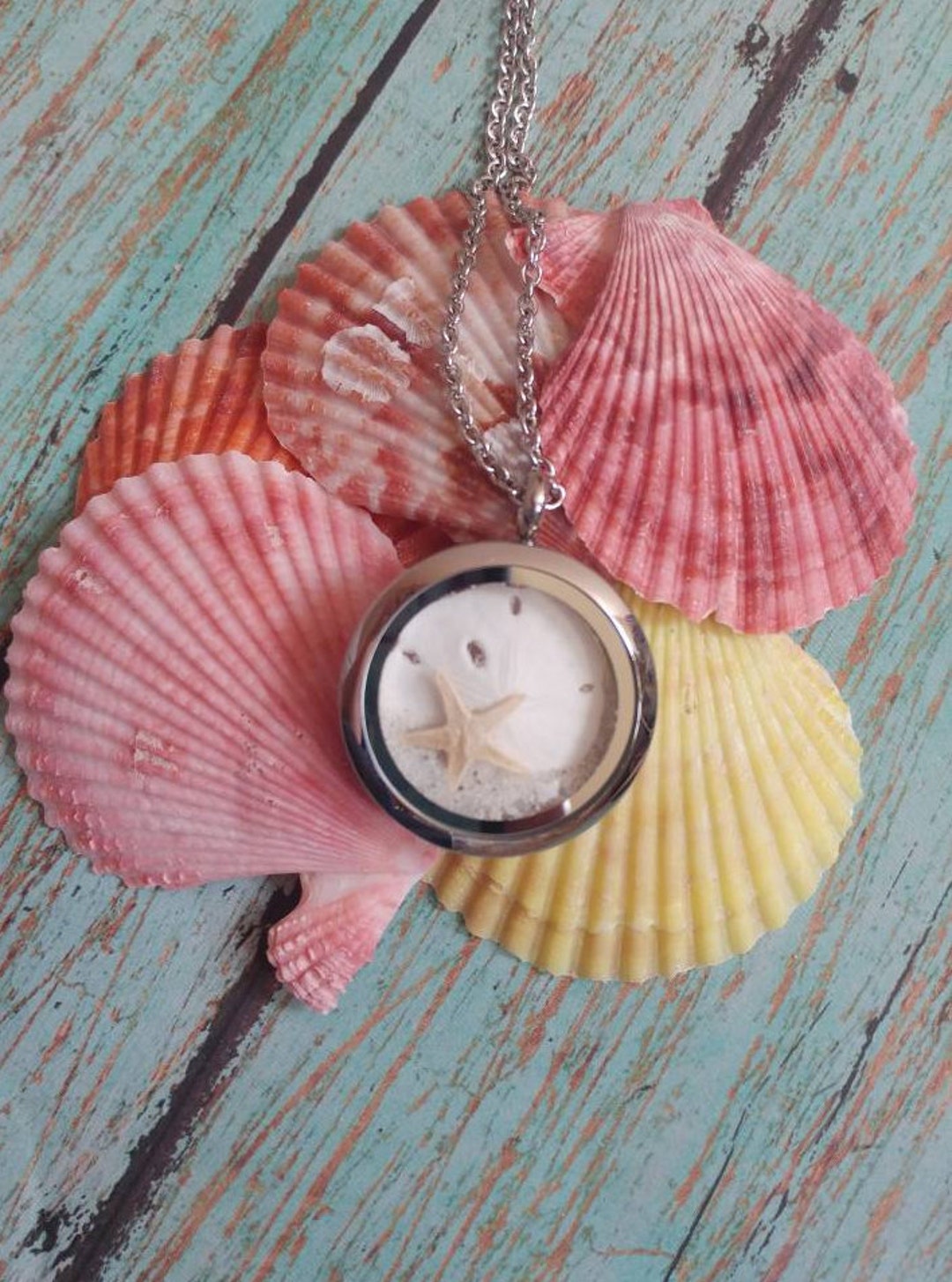 Sanibel Sand Locket Necklace - Beach Gift - Anniversary Gifts for Her ...