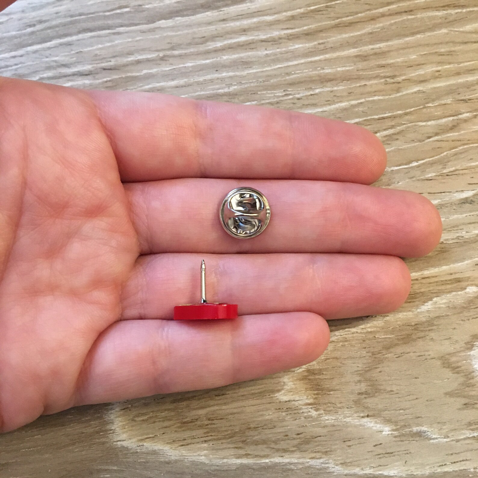 Blood Drop Lapel Pin / Tie Tack Red Acrylic Tear Drop | Etsy