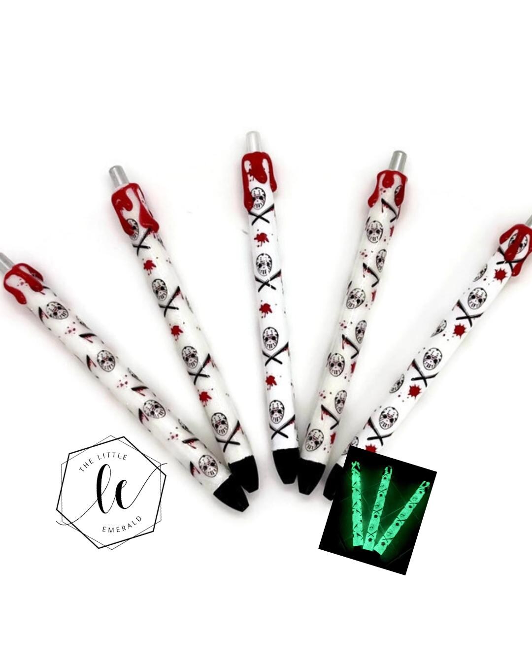 Horror Movie Inspired Papermate Inkjoy Gel Pen, Glow in the Dark ...