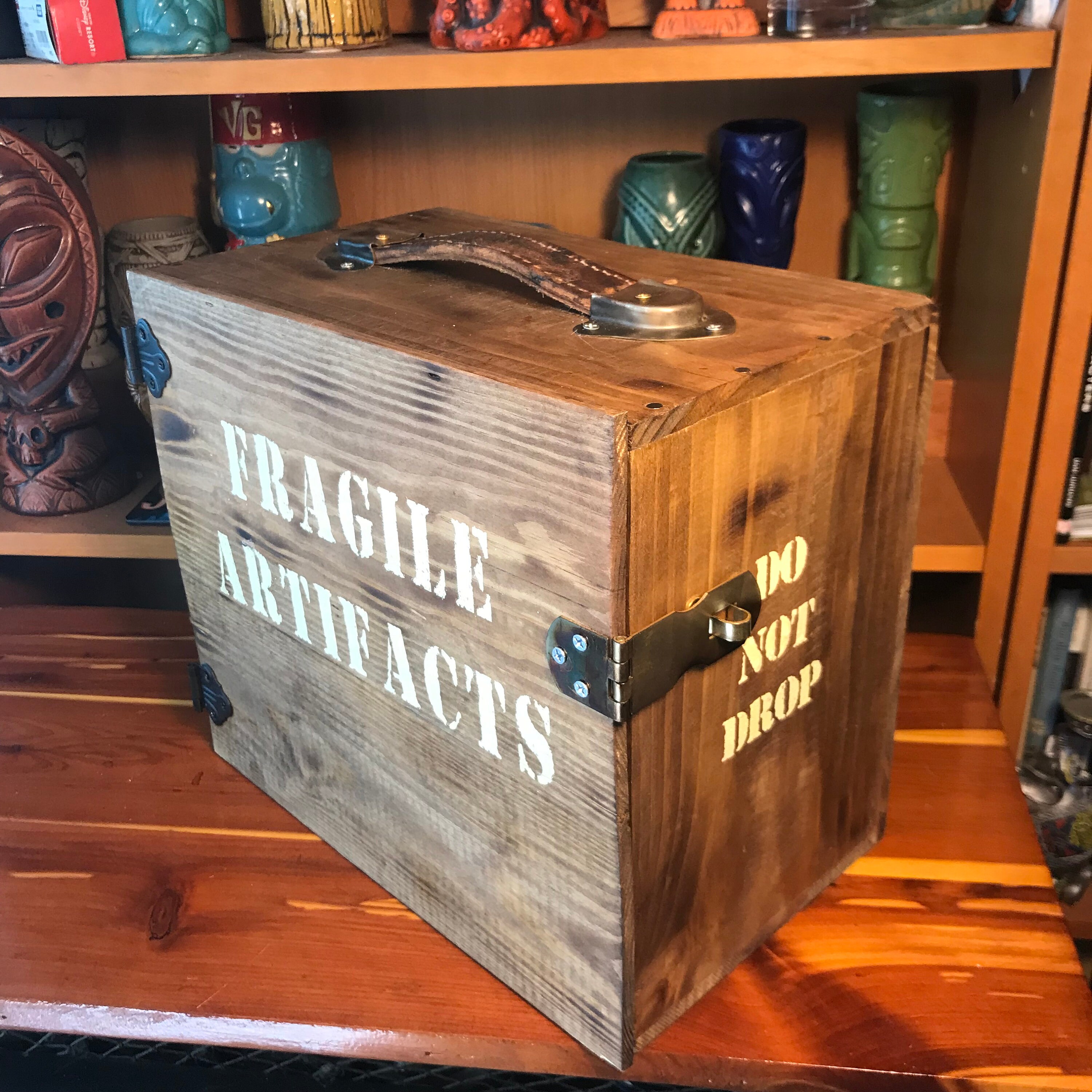 Fragile Wood Box