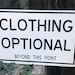 Clothing Optional Sign Metal - Etsy