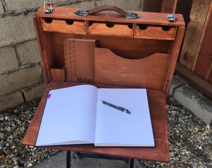 Travel, Adventure, and Expedition Desk - Real Wood - Etsy